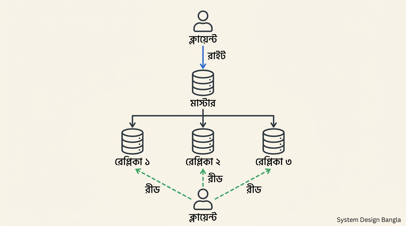 Database Replication - Master-Slave, Master-Master | System Design Bangla